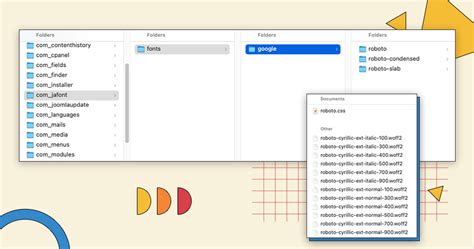 Ja Font Component Joomlart