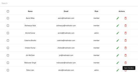 Admin Ui Codesandbox