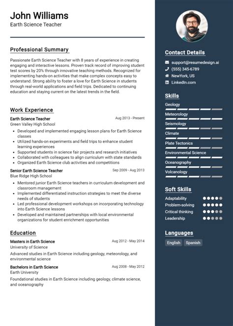 17 Middle School Teacher Resume Examples And Templates For 2025