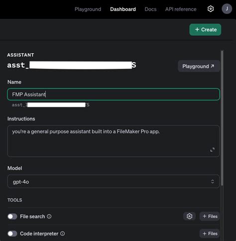 chatfmp filemaker pro starter template for integrating openai