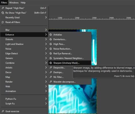 How To Sharpen An Image In GIMP Quick And Easy Method