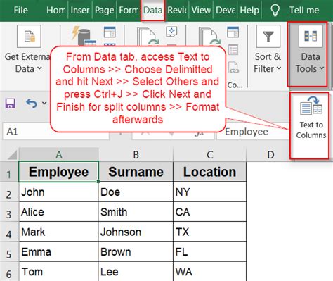 How To Convert Text To Columns With Line Break In Excel Excel Insider
