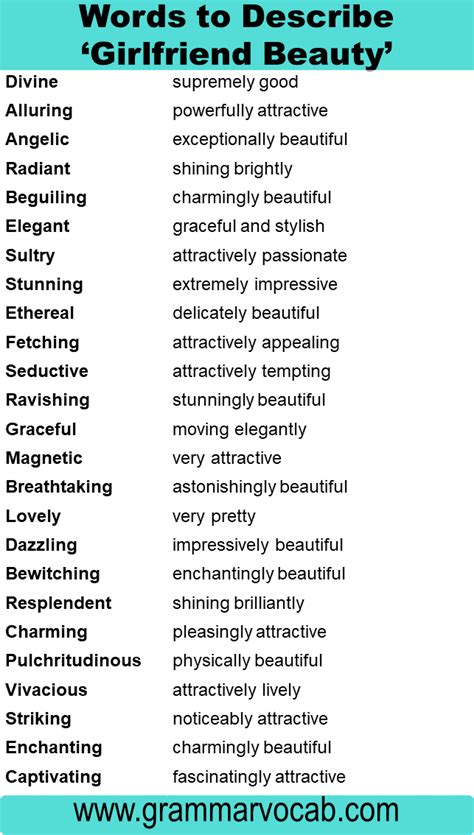 Words To Describe A Girl 140 Power Words To Describe A Strong Woman