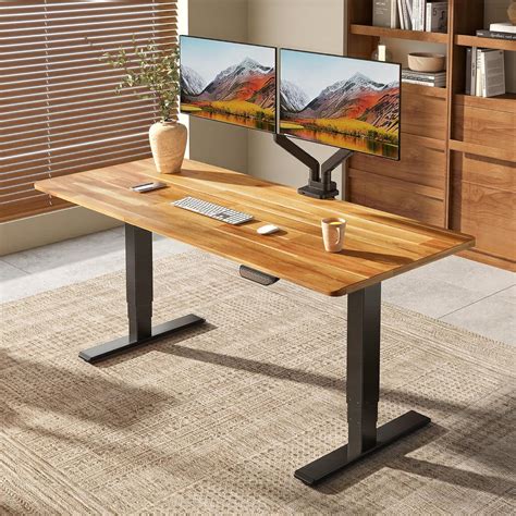 Flexispot E6 Max Woodix Acacia Solid Wood 48x24 Dual