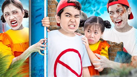 My Family Are Zombies 7 FNF Vs Squid Game Real Life Family