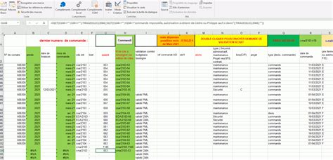 lancer une macro en fonction d un texte dans une cellule mais pour colonne