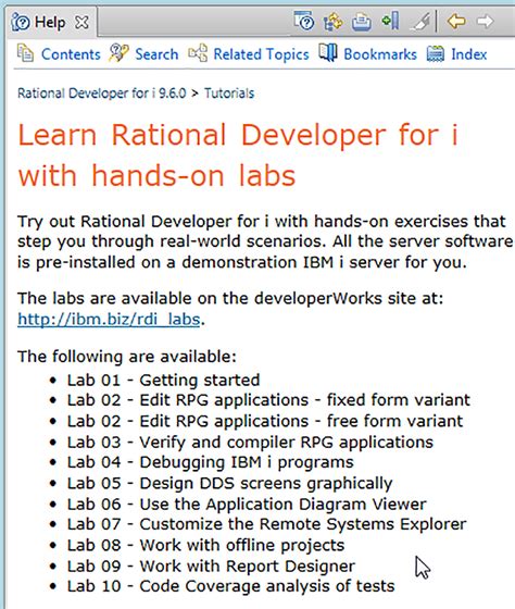 Practical Rdi Exploring Rdi 96 Part 2 Mc Press Online