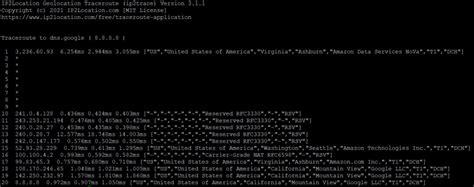 traceroute command in python and how to read it dzone