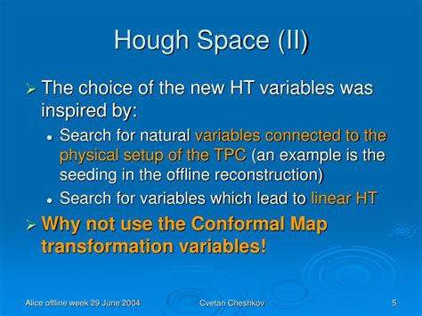 PPT Status Of Hough Transform Method PowerPoint Presentation Free Download ID