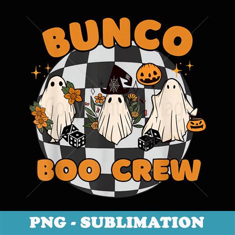 Bunco Boo Crew Bunco Halloween Dice Digital Sublimation Do Inspire