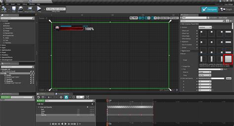 unreal c health bar and ui hud