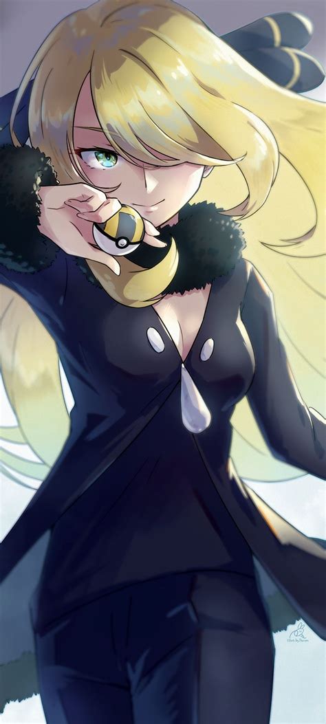 Cynthia Pokemon Wallpaper Cm Cynthia Part 1 By Pinkforsythia On