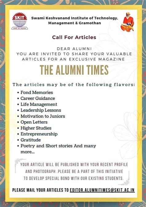 Skit Jaipur Posted On Linkedin