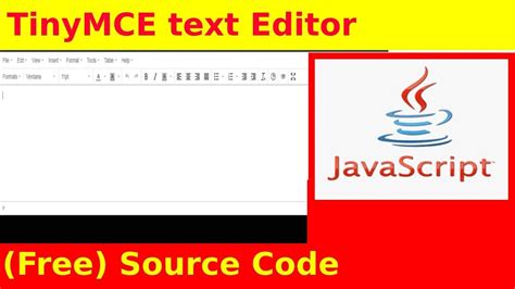 Ep72 How To Use Tinymce Editor Source Code Youtube