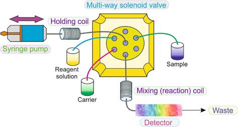 Sequential Injection Analysis Setup Download Scientific Diagram