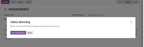 error management in odoo 18