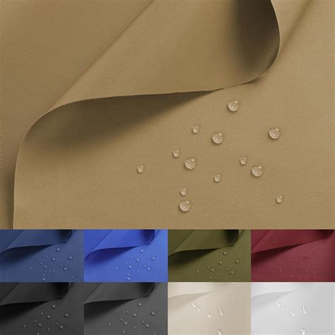 Nylon Fabric 58w 420d Waterproof Fabric 1 Yard Ripstop