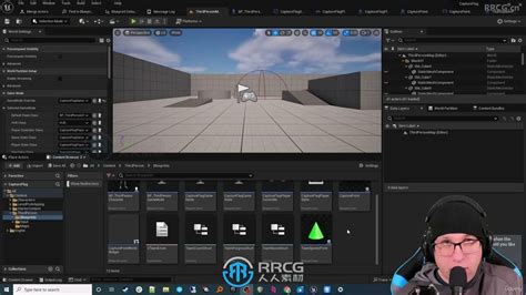 Unreal Engine 5第一人称多人夺旗射击游戏开发视频教程 云创源码