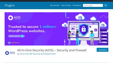 all in one wp security and firewall wookeeper