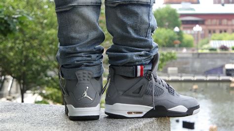 2019 Air Jordan 4 Cool Grey Review And On Feet Early Look Youtube