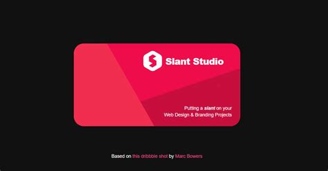 Top 30 Css Business Cards Examples 2023