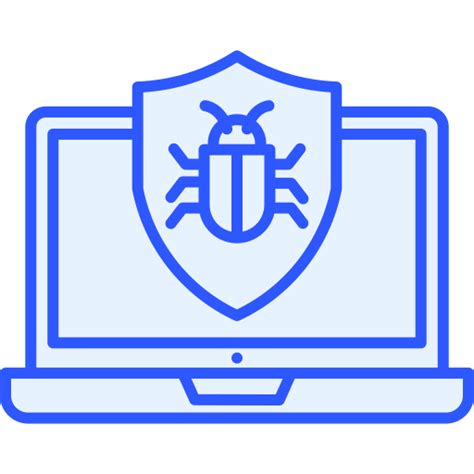 Bug Generic Blue Icon