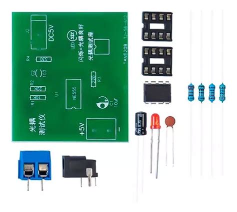K0optocoupler Tester Kit 555 Application Circuit Placa De Ci Mercadolibre