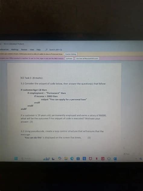 31 Consider The Snippet Of Code Below Then Studyx