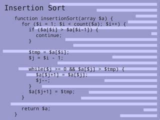 Algorithm Review Sorting PPT