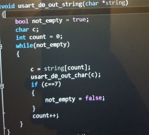 Solved Void Usart De Out String Char String Bool Not Chegg