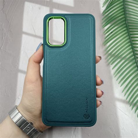 قاب گوشی Galaxy A13 4g Galaxy A04s سامسونگ چرمی دور سیلیکونی متال کیس