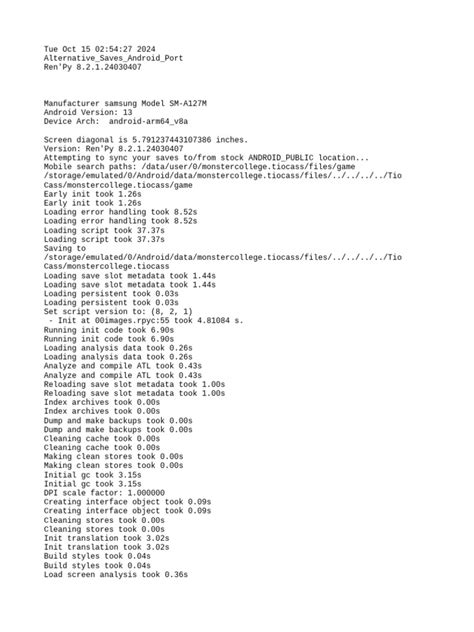 log pdf android operating system metadata