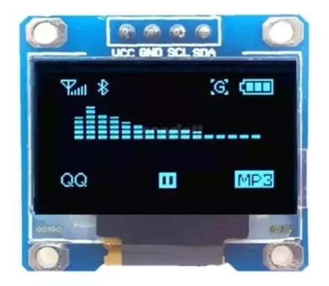 Kit Módulo Display Oled Azul I c Arduino Pic Frete grátis