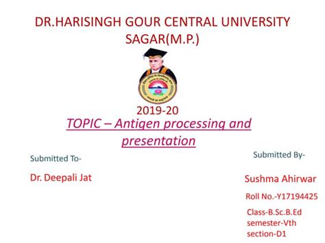 Lecture On Antigen Processing And Presentation Pathways Pdf