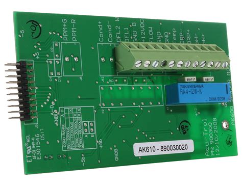 Ak600 3 Switch Pcb Sensor Card Ph Orp Temp