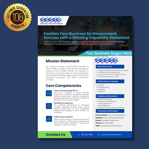 Create A Capabilities Statement For Your Business By Bella2120 Fiverr