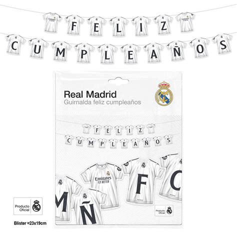 Cómo Decorar Un Cumpleaños Del Real Madrid Ideas Fiestafacil