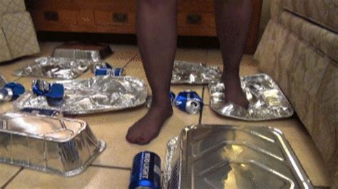 Can Crush Ii Part 1 Black Pantyhose Ipod Quality Nylon Fetish By