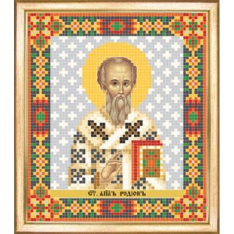 Схема для Вишивання Бісером СБІ 100 ІКОНА СВЯТИЙ АПОСТОЛ РАДІОН — в Категории Бисерное