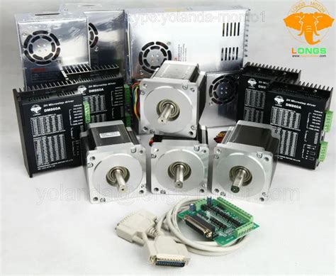 4axis cnc controller kit stepper motor nema34 34hst9805 37b2 2a 878oz