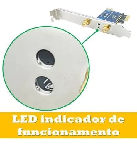 Placa De Rede Wi Fi Dual Band G Ghz Mbps Bluetooth Pci E Wireless G Desktop Blutu