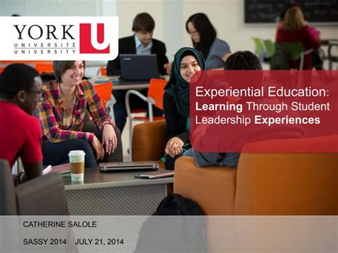 Experiential Education Learning Through Co Curricular Leadership Experiences Catherine Salole