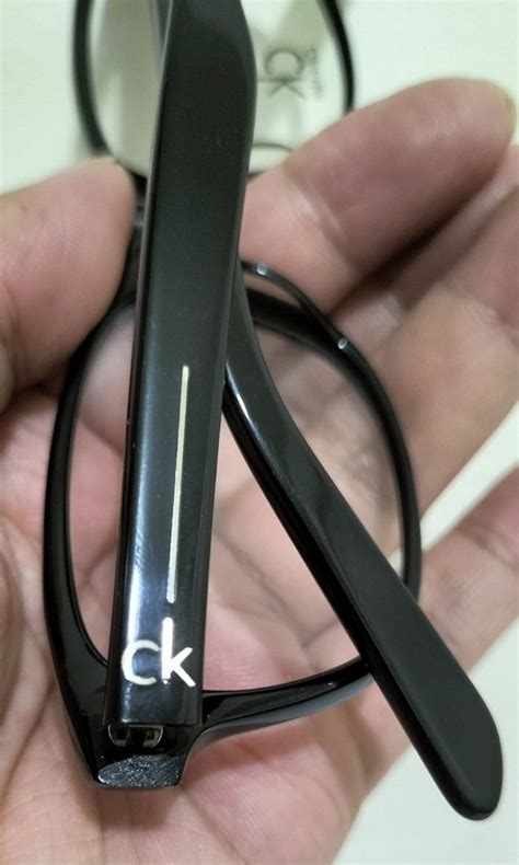 Calvin Klein®️ New Black Eyeglass Frame Size • Hinges 145cm Edge To