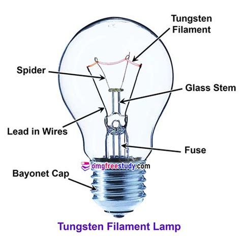 Tungsten Light Bulb Filament