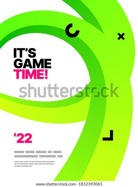 Layout Design Dynamic Loop Vector Illustration Stock Vector Royalty Free Shutterstock