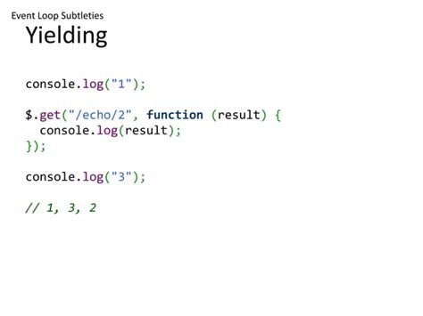 Callbacks Promises And Coroutines Oh My Asynchronous Programming Patterns In Javascript