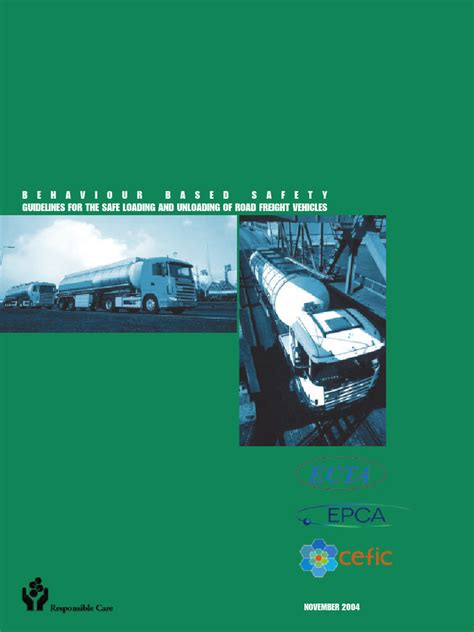 Behaviour Based Safety Safe Loading And Unloading Of Road Freight