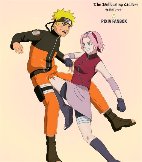 Naruto Shippuden Sakura Destroying Narutos Balls Rballbustinghentai