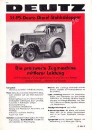 Instandsetzungsanleitung Bosch Hy Sr 10 Deutz Traktoren Und