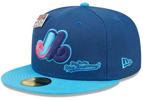 New Era Mlb X Big League Chew Montreal Expos Big Rally Blue Raspberry